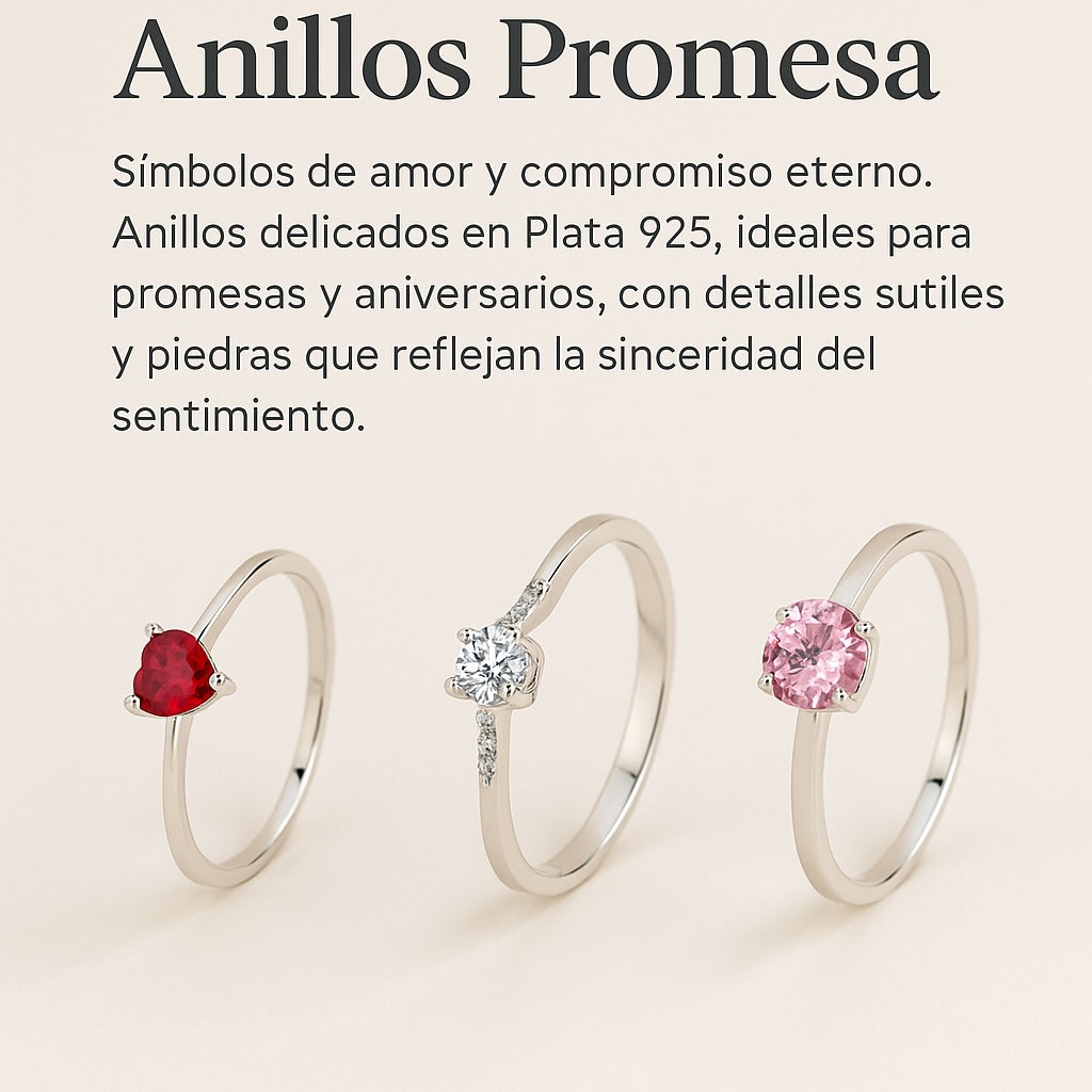 Anillos Promesa - Aurora Boré